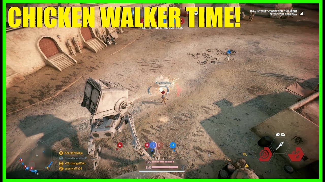 Chicken Walker / Death Trooper killstreaks! - Star Wars Battlefront 2 ...