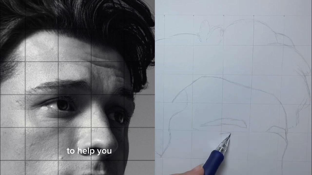 LEARN HOW TO DRAW USING THE GRID | How to Use Grid Method In Drawing |Grid Drawing Tutorial ...