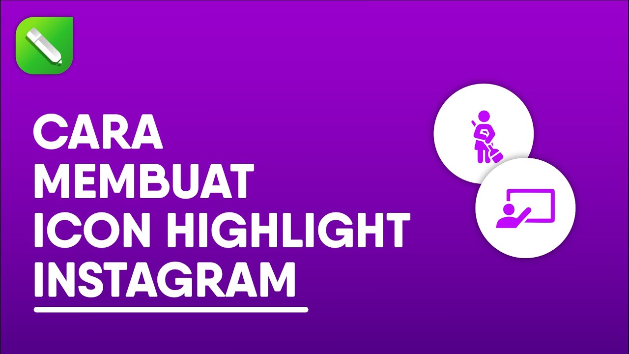 Cara Membuat Icon Highlight Menarik - YouTube