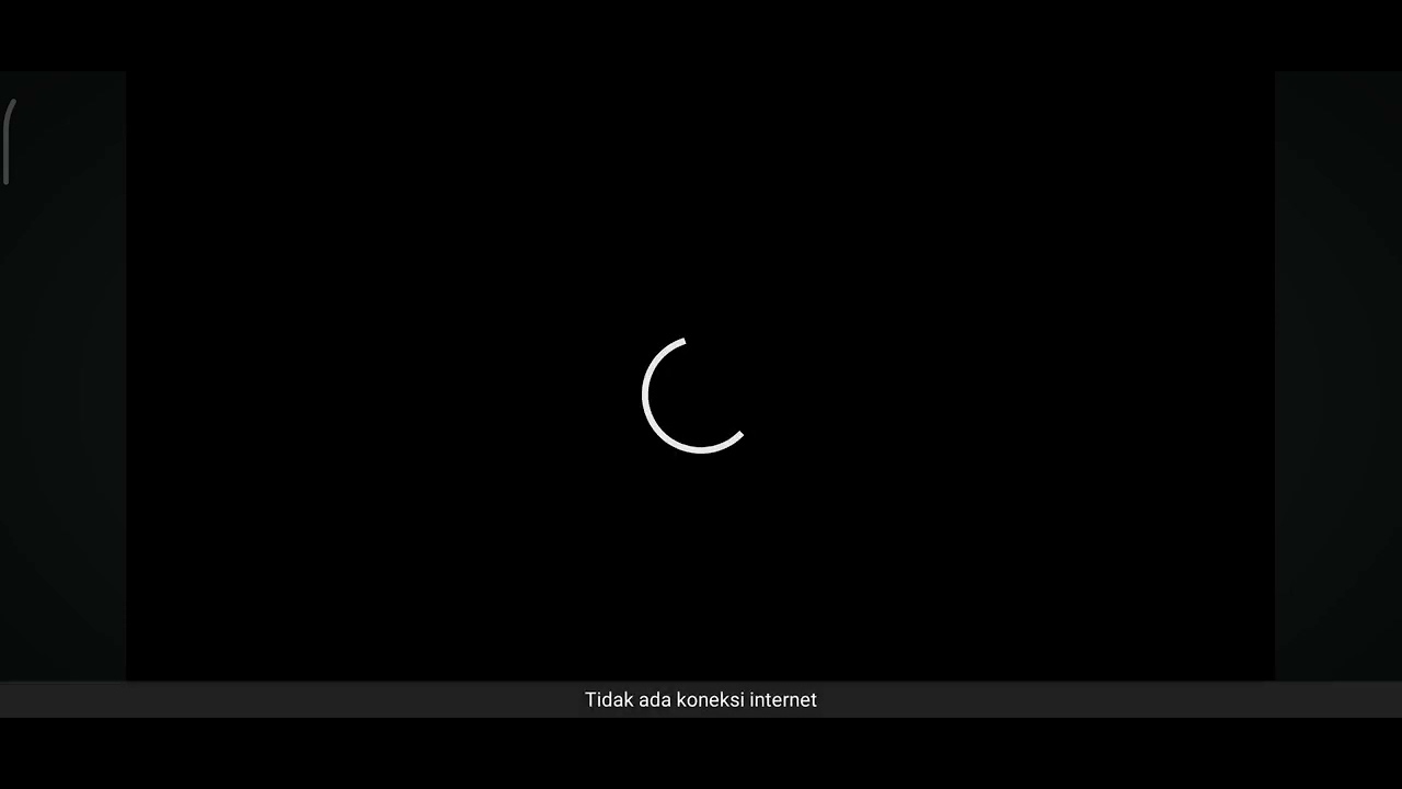 layar hitam +muter kuota habis - YouTube