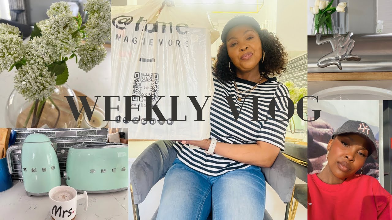 WEEKLY VLOG: Gym Era| Unboxing an Air fryer|Mall runs and more South African YouTuber Thando ...