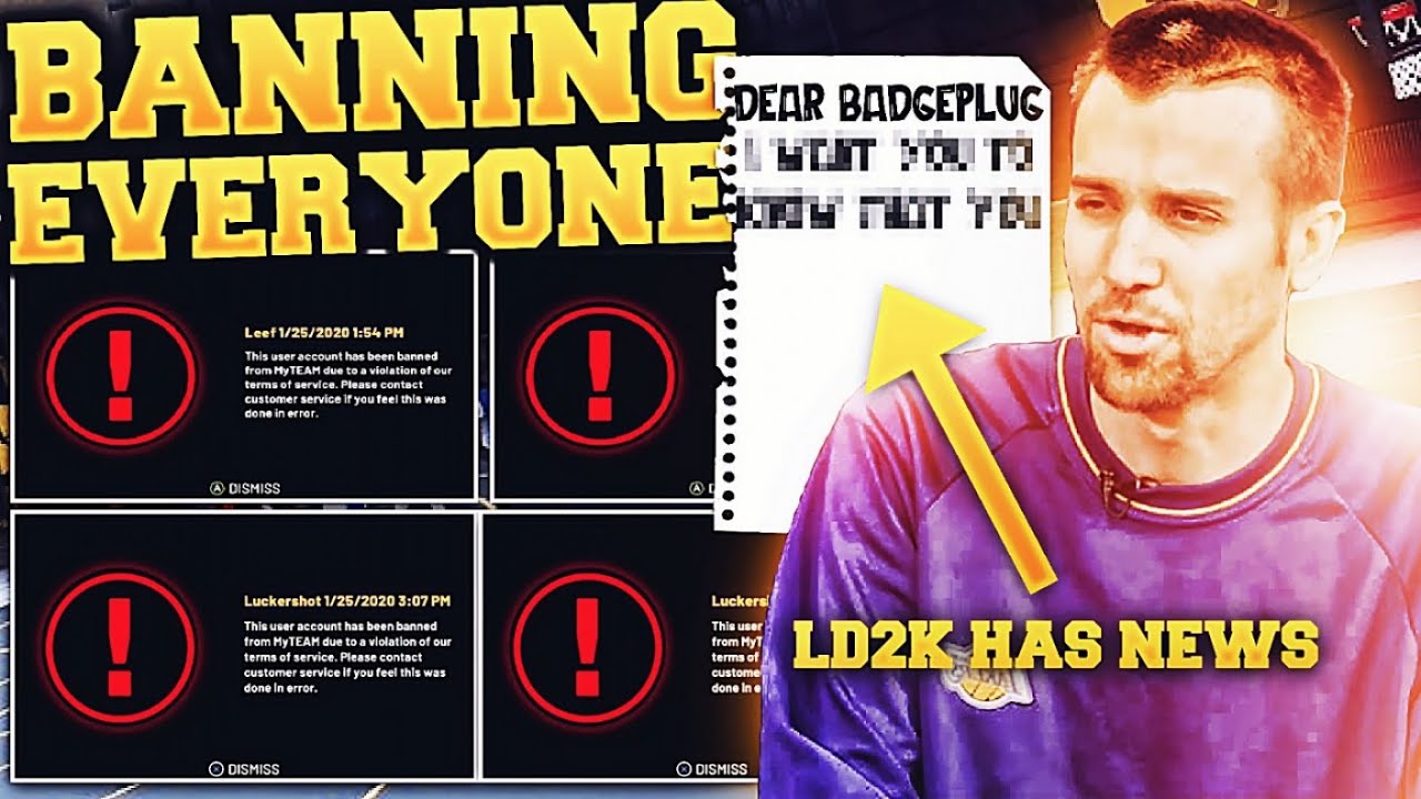 2K JUST BANNED HALF THE NBA 2K20 COMMUNITY! LD2K TELLS ME SUPER ...