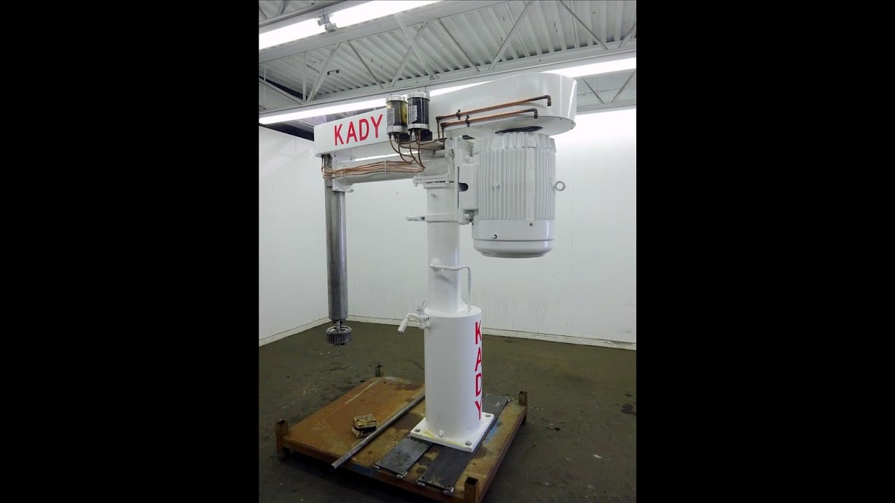 Used- Kady Top Entry Dispersion Mill, Model 25T - stock # 48249001 ...