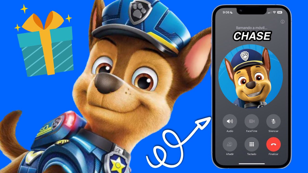 CHASE Paw Patrol (Llamada)🐶🐾 - Llamada de la Patrulla Canina - YouTube