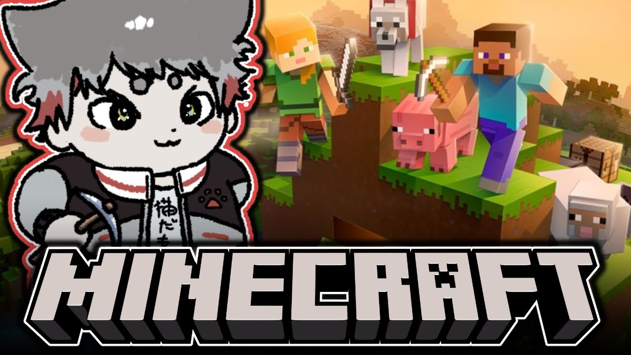 【マイクラ/牙鯖】※参加型(java版)※ 巨大拠点建設＆エンド探索するぞ！ ※参加方法は概要欄※【新人VTuber】#minecraft #vtuber - YouTube