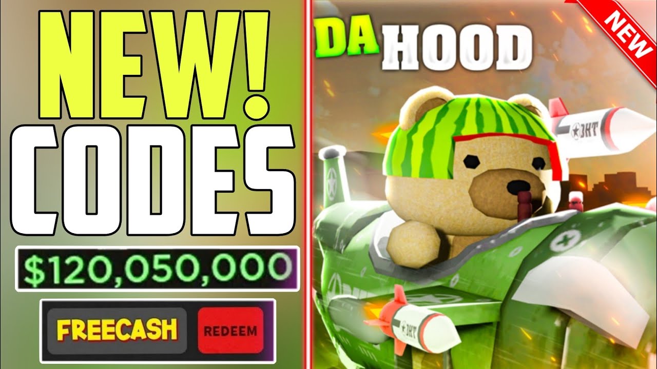 ⚠️Hurry Up⚠️ ROBLOX DA HOOD CODES 2023 - DA HOOD CODES 2023 - DA HOOD ...