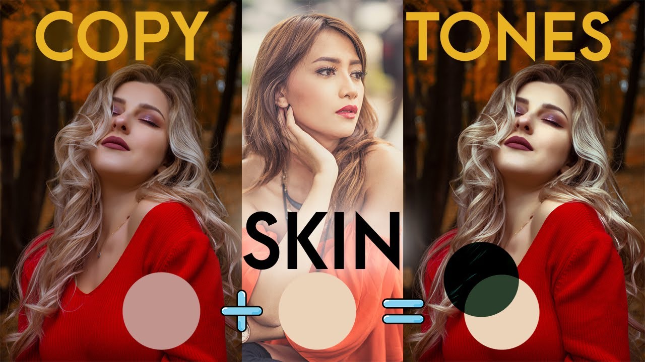 Powerful Ways to Match Skin Tones | Matching Skin Color Between Photos ...