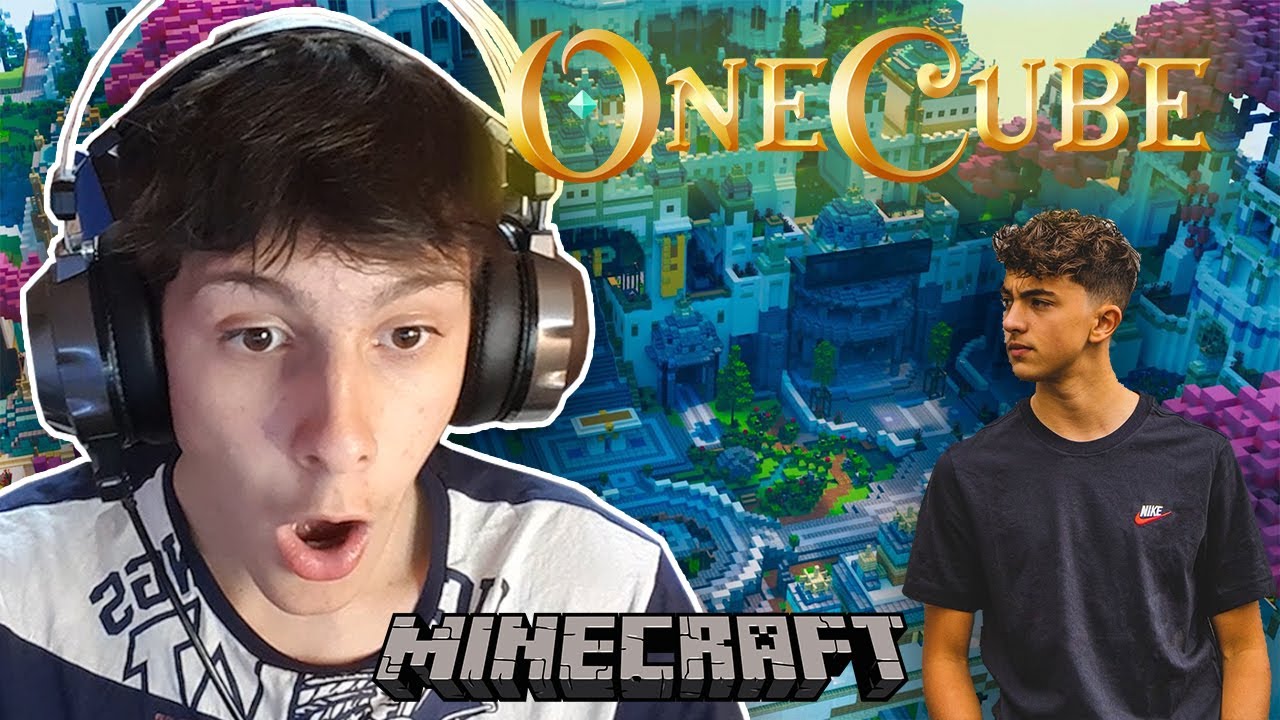 JE DECOUVRE LE SERVEUR MINECRAFT D'INOXTAG (OneCube) | MINECRAFT - YouTube
