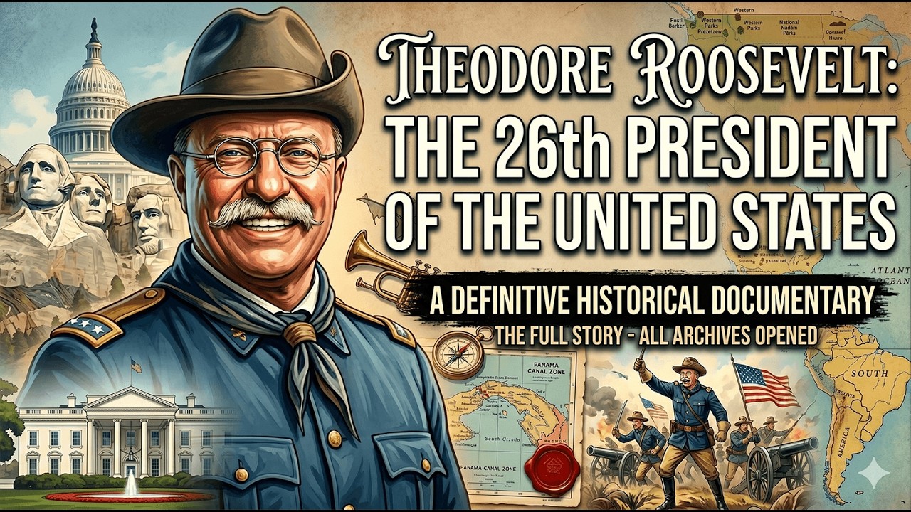 Theodore Roosevelt - The 26th President of the United States - YouTube