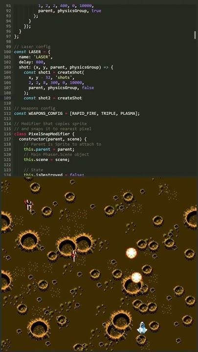 Code Space Shooter in Javascript: Lasers ☢️ - YouTube