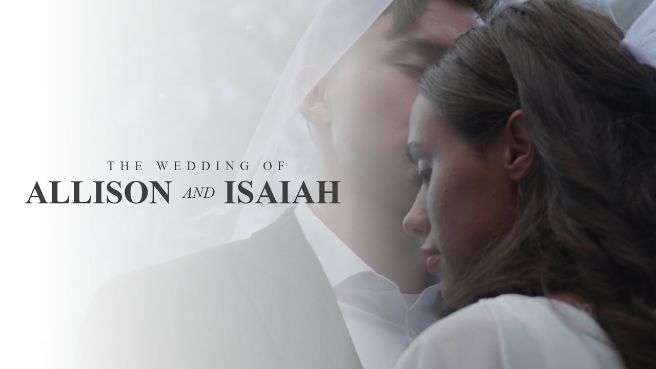 The Wedding of Allison and Isaiah (Shot on Lumix S5) - YouTube