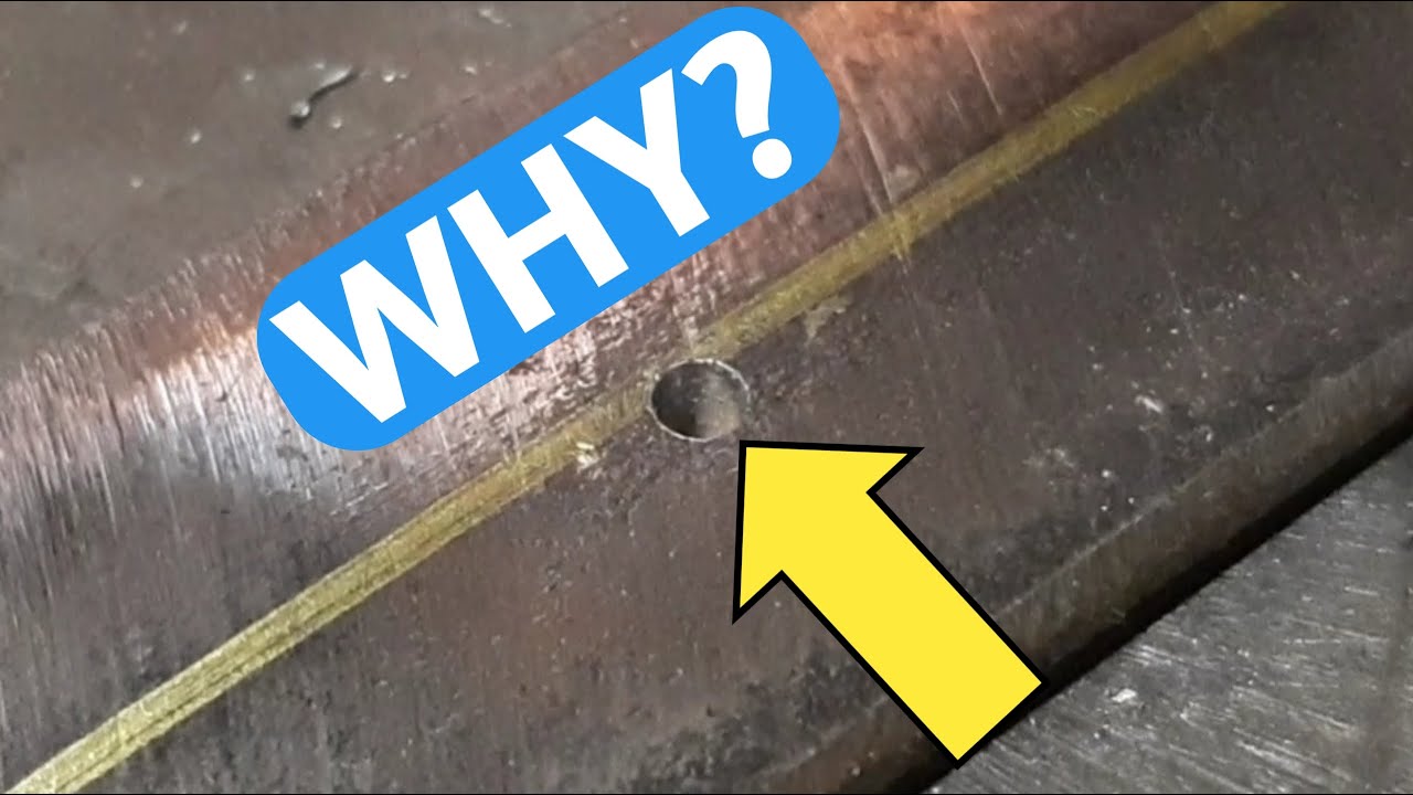 How To Drill An Accurate Positioned Hole In Steel - YouTube