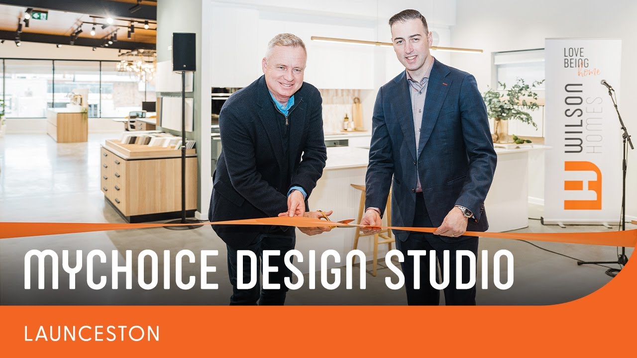 Wilson Homes - MyChoice Design Studio Launceston Launch - YouTube