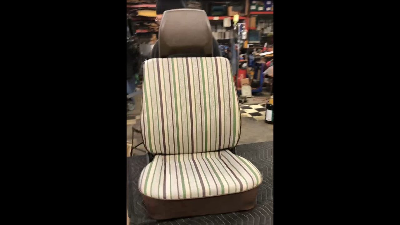Go Westy 80-84 VW Vanagon Seat Reupholster - YouTube