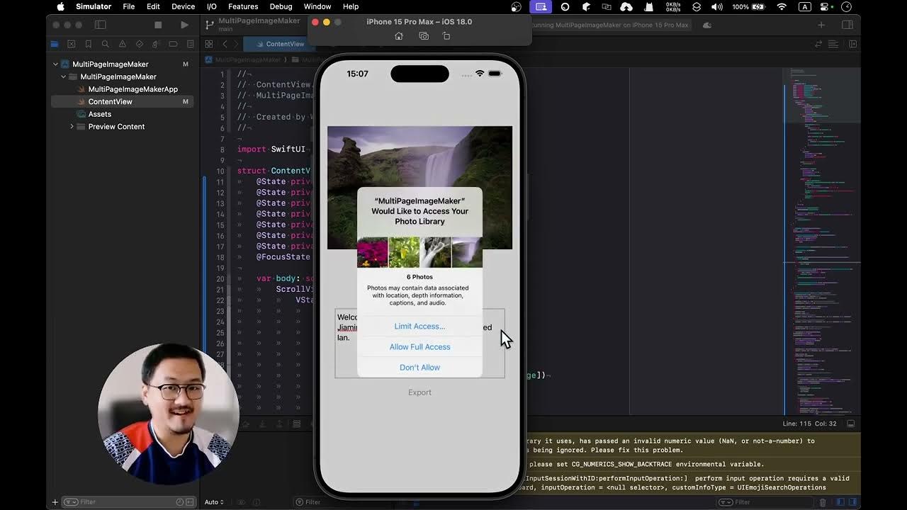 SwiftUI Starter Pack 7 Image and Text CombinerMemory Card and Watermark Maker PART 1 - YouTube
