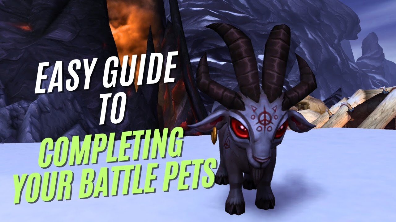 WOW: The War Within - Complete Your Battle Pets Quest & Elite Battles ...