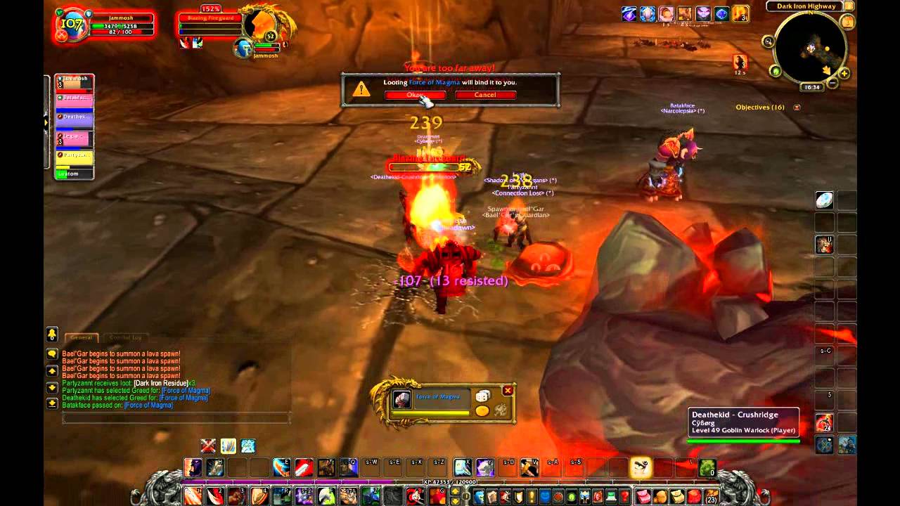 Let's Run The WoW Dungeons! Blackrock Depths - Detention Blocks - YouTube