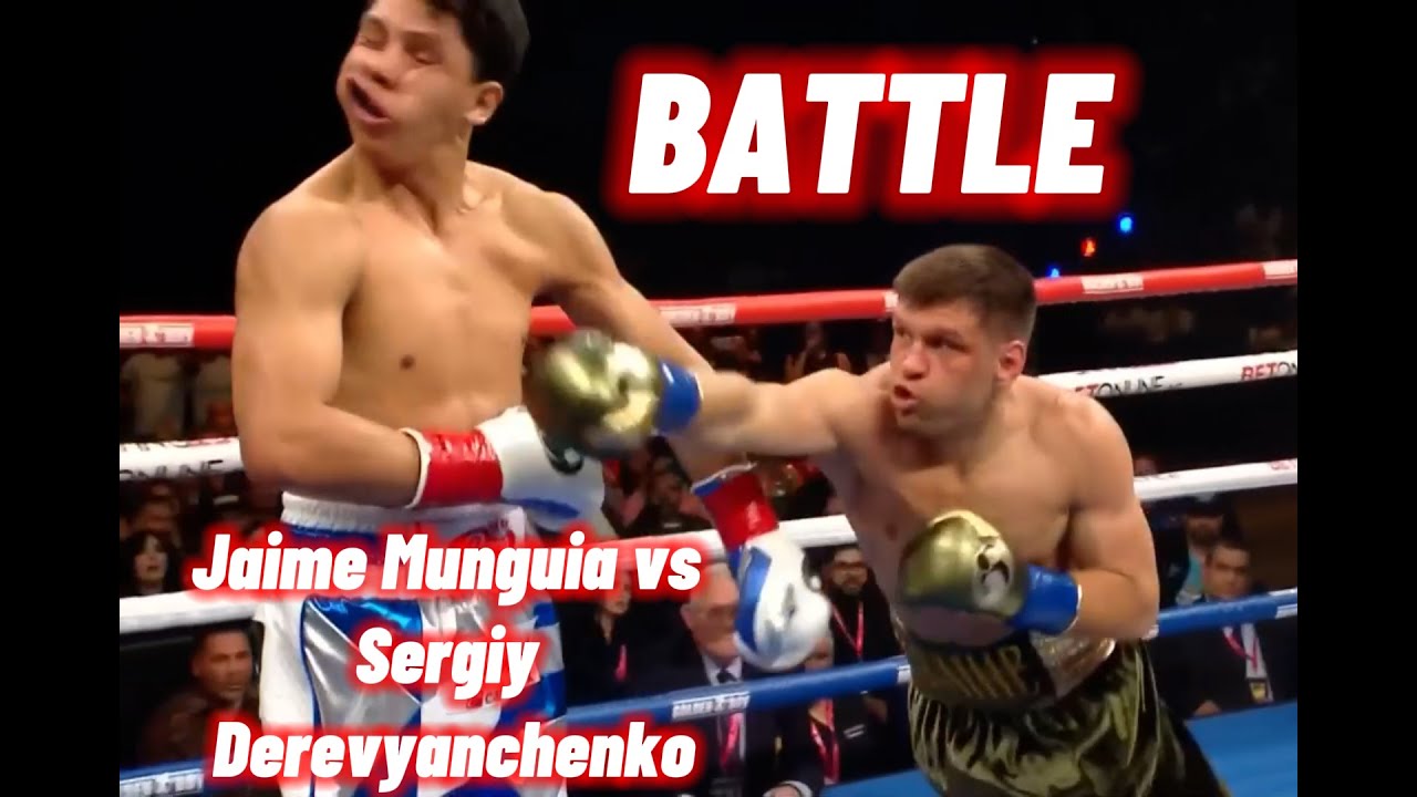 Jaime Munguia vs Sergiy Derevyanchenko | Fight Highlights | 10-5-2023 - YouTube