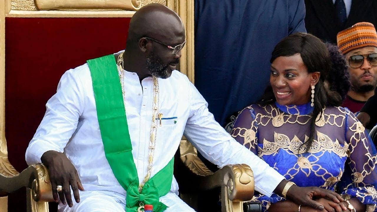 CCPTV.ORG: Conversation with First Lady of Rep.of Liberia,Clar Weah ...