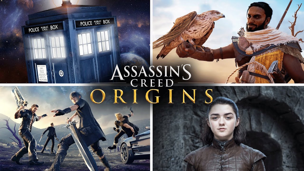 Assassin's Creed Origins - Best Easter Eggs, Secrets & References - YouTube