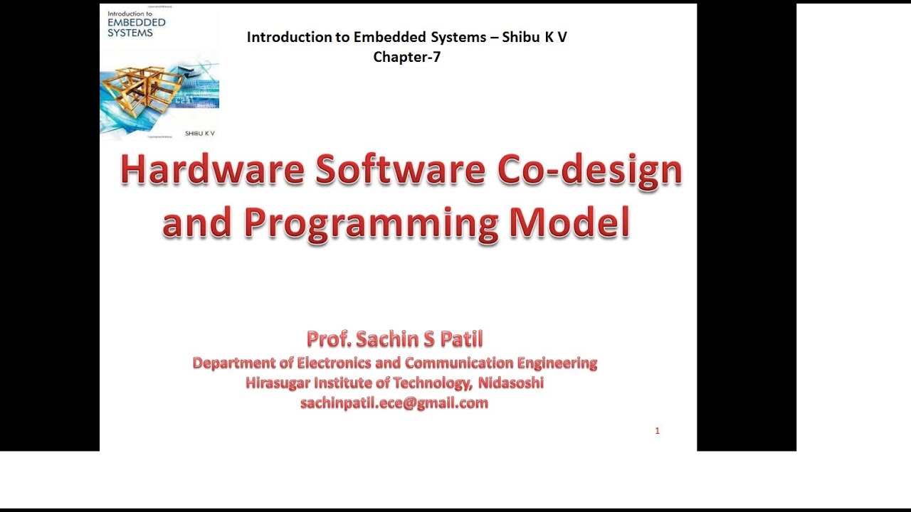 Introduction to Embedded Systems Shibu K V Chapter 7 by Prof Sachin ...