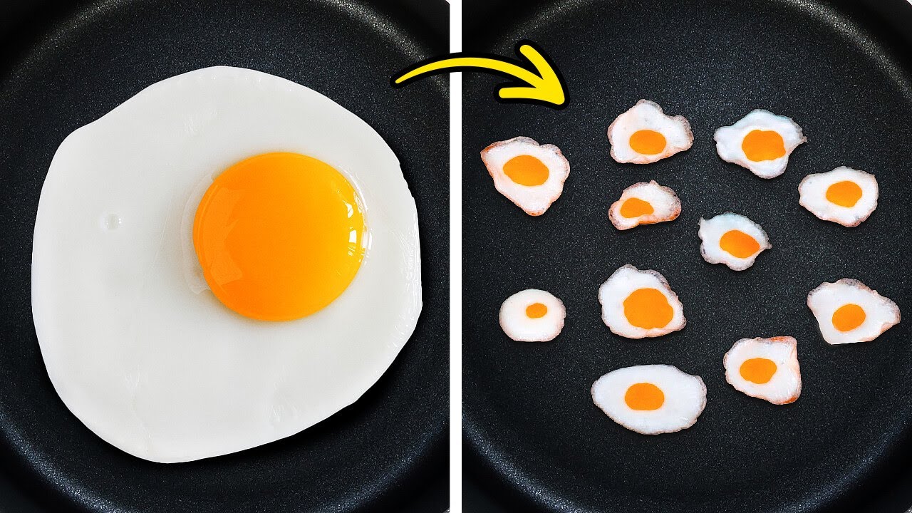 Easy Egg Hacks And Tasty Egg Recipes For Breakfast - YouTube
