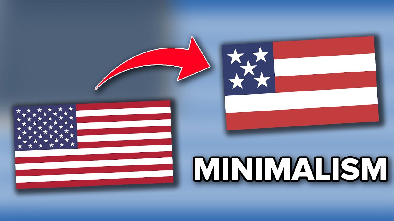 What if The Flags Were in Minimalism | Fun With Flags Style - YouTube