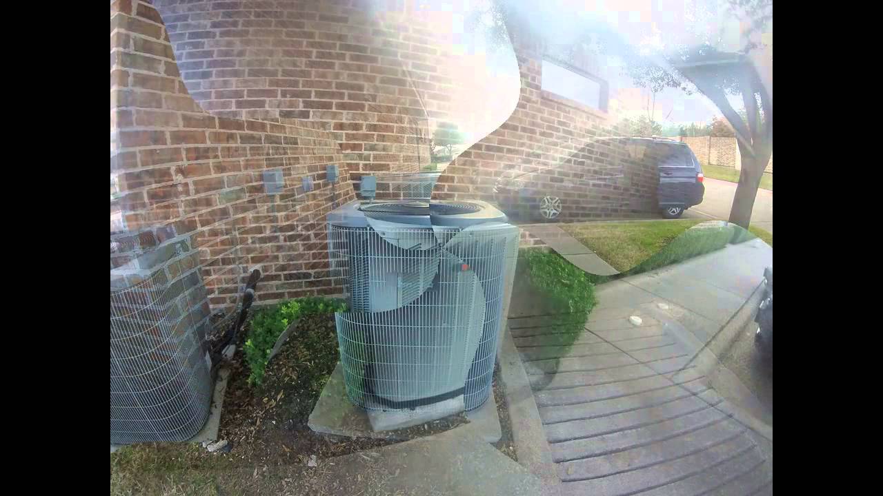 2013 Trane XB13 Central Air Conditioner & 2013 Daikin 1 ton Ductless ...