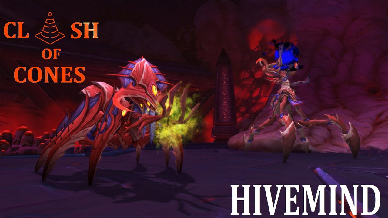 Clash of Cones - Core Laranja Vs HiveMind - Mythic Ny'alotha - YouTube