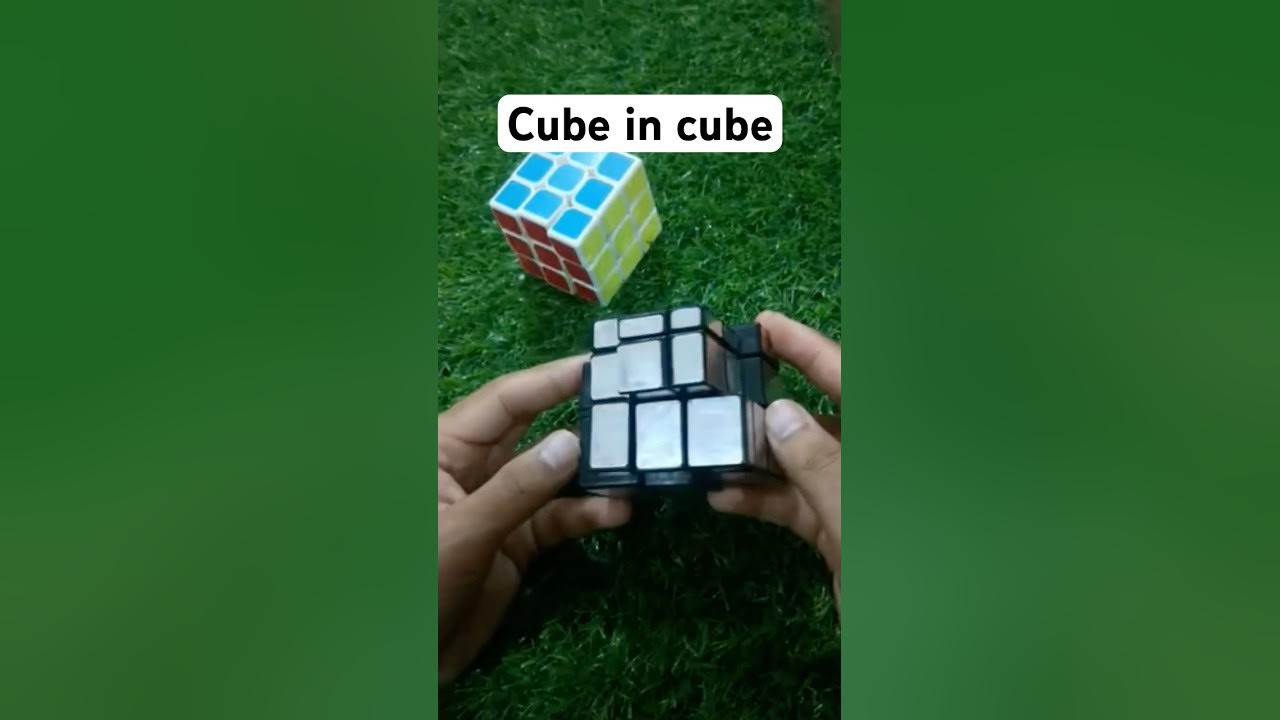 How to make Cube in cube pattern in mirror cube ||How to solve Rubik's cube #shorts @shorts ...