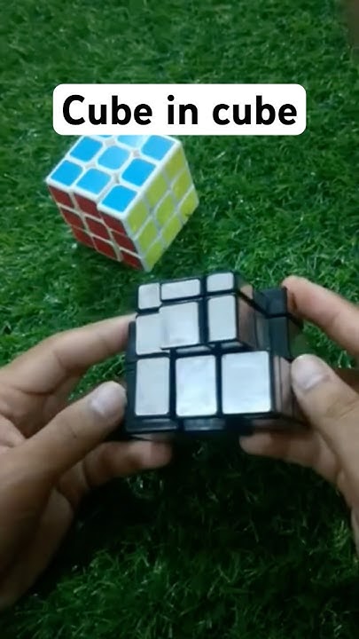 How to make Cube in cube pattern in mirror cube ||How to solve Rubik's cube #shorts @shorts ...