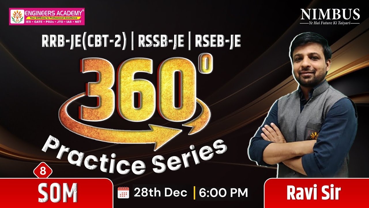 RRB JE 2024 CBT-2 Online Preparation | SOM Practice Questions Series For RSEB/RSSB/RRB JE CBT-2 ...