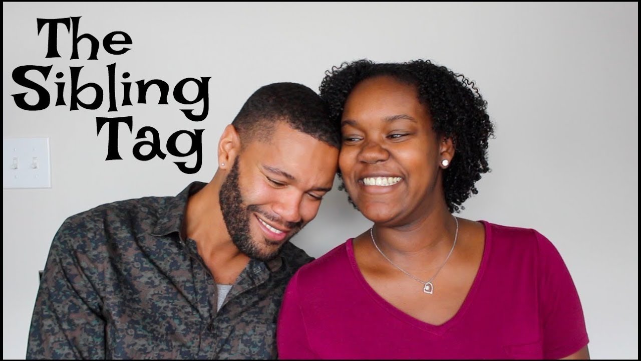 The Sibling Tag | Meet My "Twin" Brother - YouTube