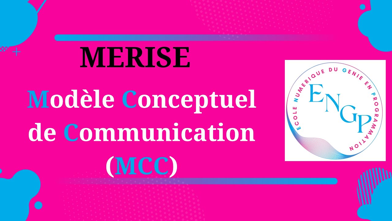 Cours de Merise - Modèle Conceptuel de Communication (Diagramme des ...
