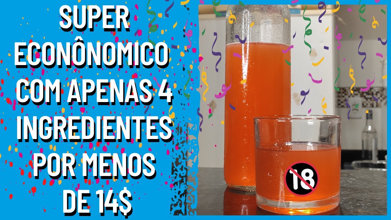 SUCO GUMMY- Faça 3 litros de suco carnavalesco muito barato +18 - YouTube