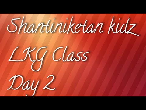 Online classes for LKG|| Learn to write Standing line||Alphabets A- Z ...