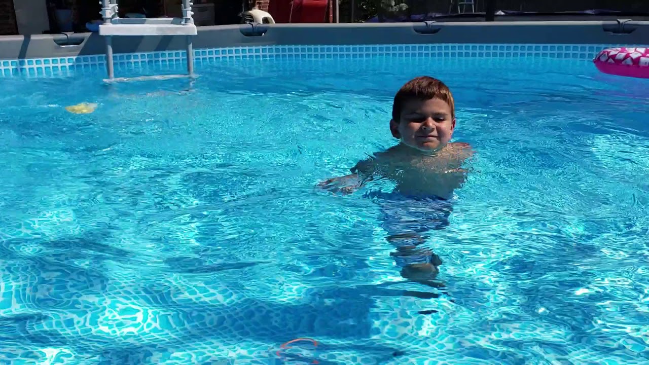 Walking in the pool - YouTube