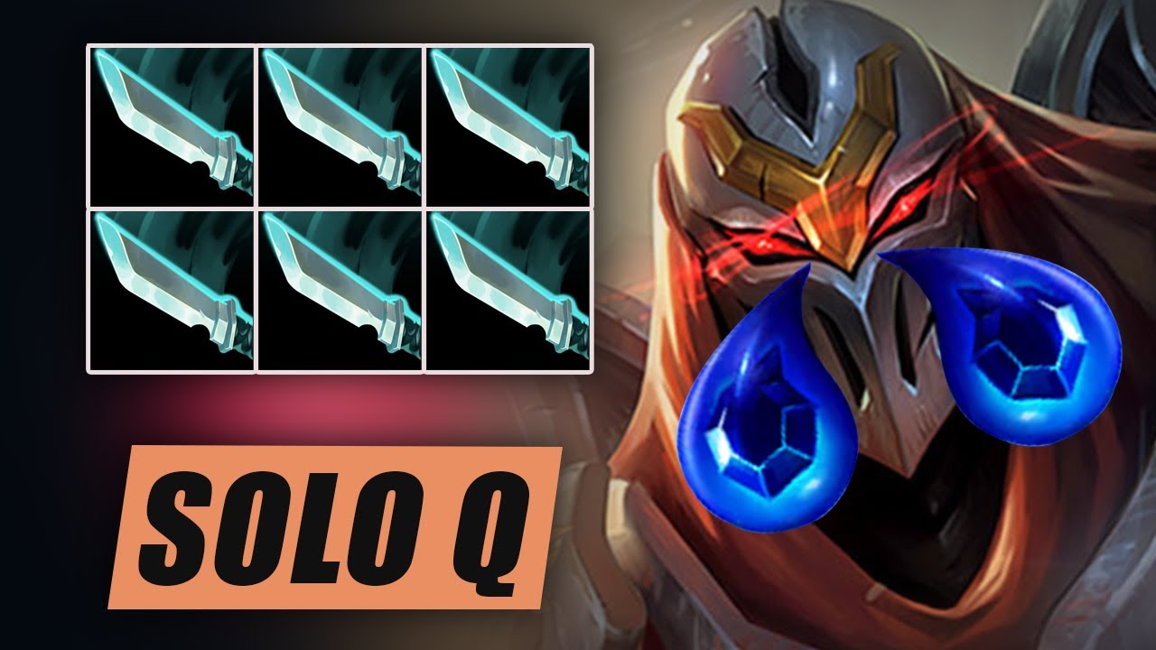 ZED IS DEAD IN SEASON 5 | SOLO Q IS SAD - YouTube