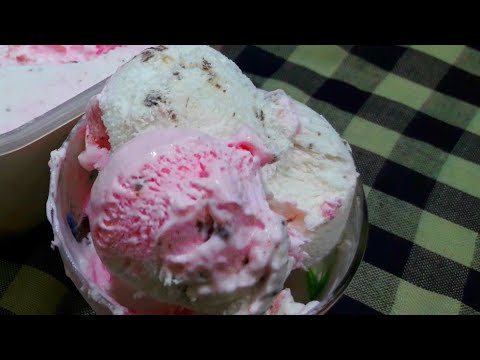 ice cream making / 2 in 1 icecream - YouTube