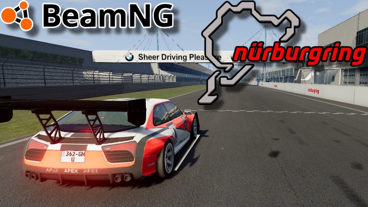 MOD DEL MÍTICO CIRCUITO DE NÜRBURGRING EN BEAMNG.DRIVE #beamngdrive # ...