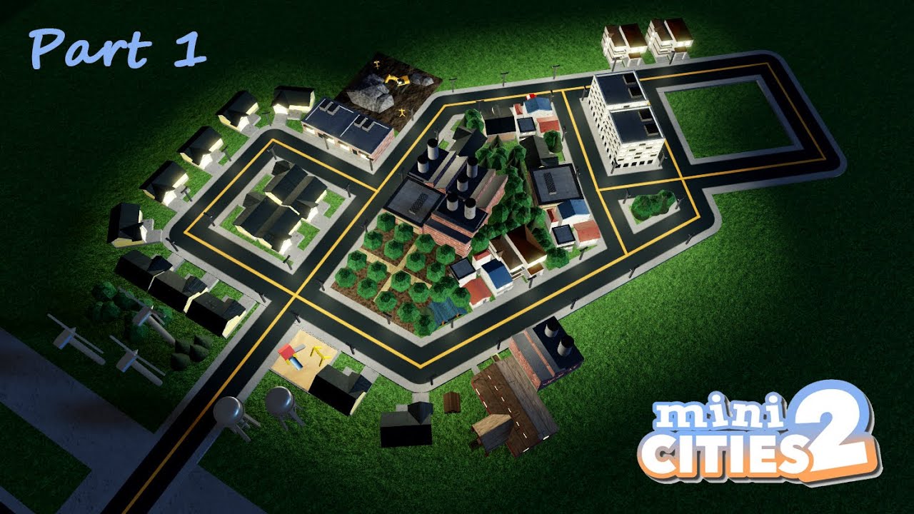 Roblox Mini Cities 2 | Building my own City! | Episode 1 - YouTube
