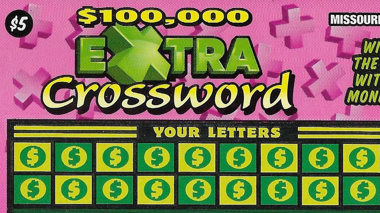 2x $5 "$100,000 CROSSWORD EXTRA" - New Ticket Showcase - MO Lotto ...