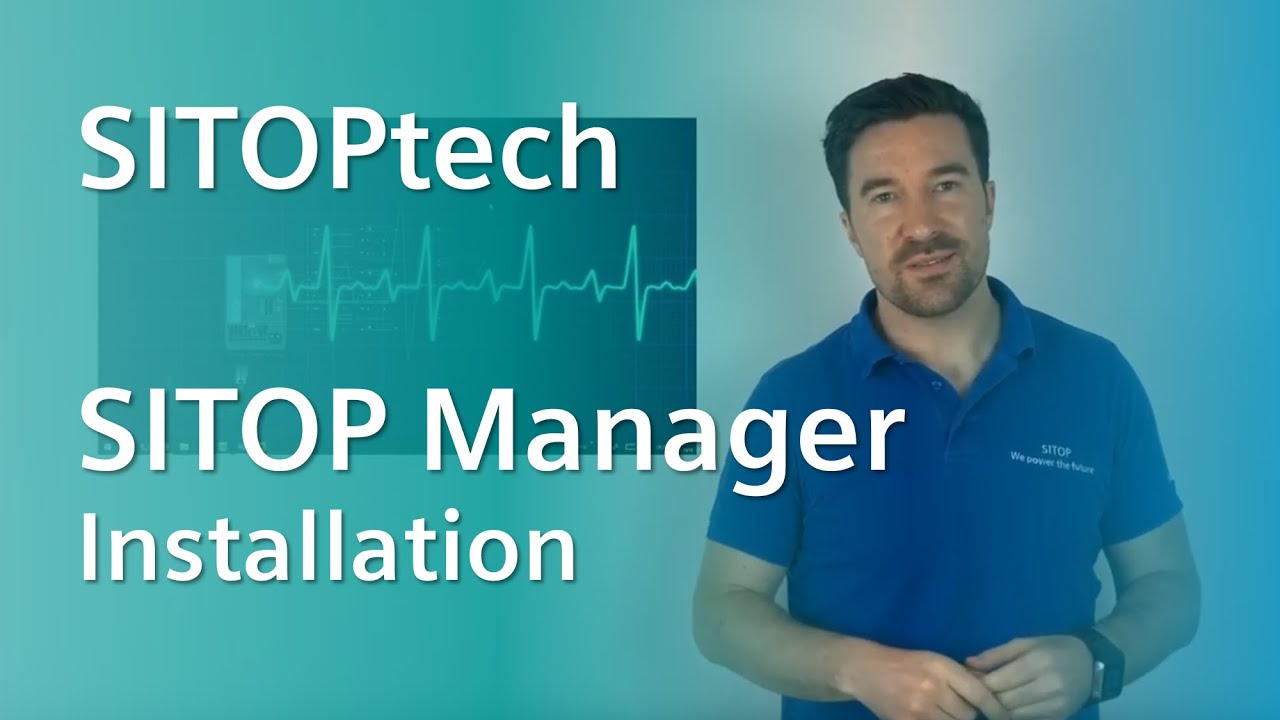 SITOPtech - Installing the SITOP Manager - YouTube
