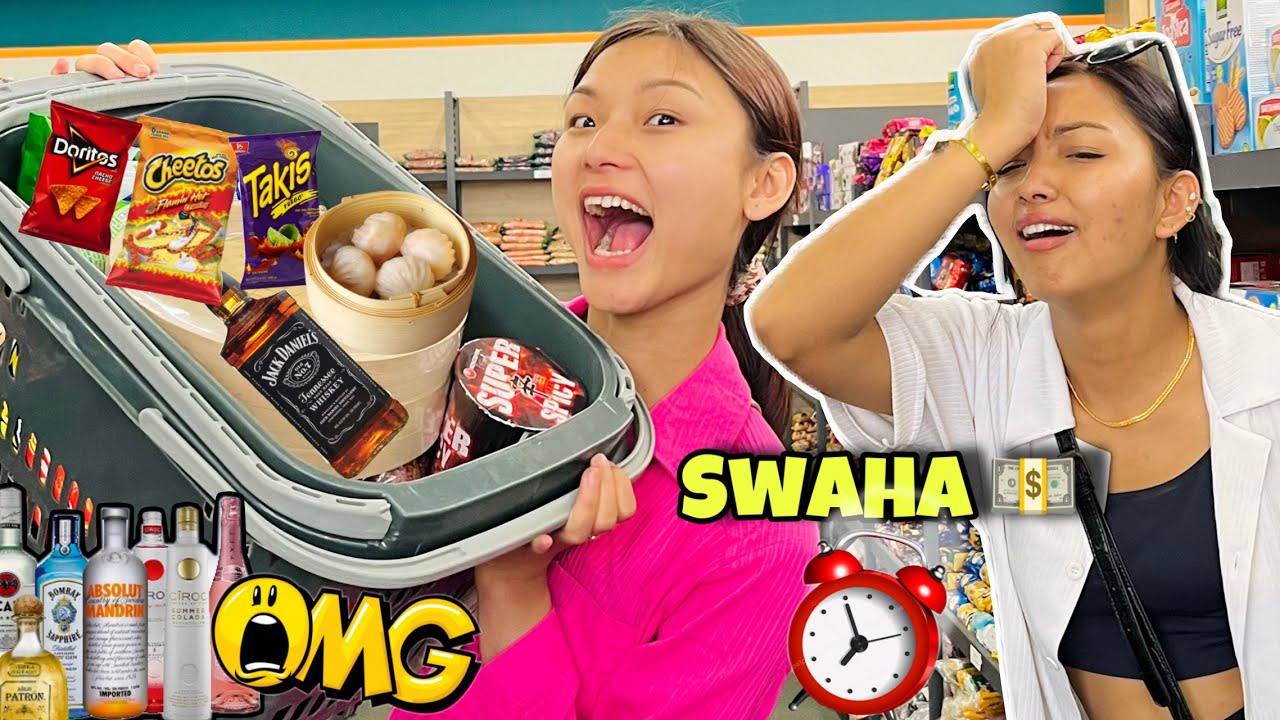 1 MINUTE SHOPPING CHALLENGE😱💵🛍️!! - YouTube