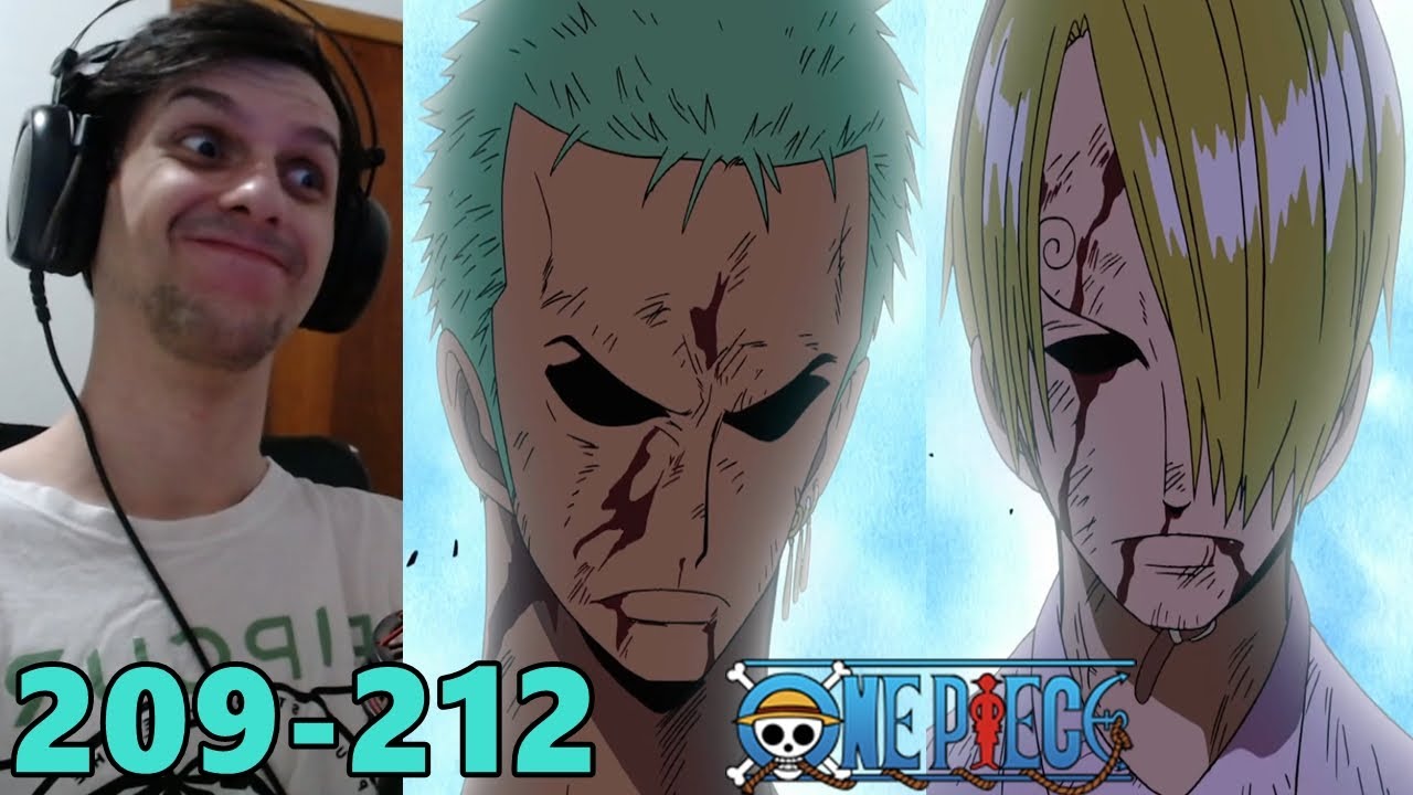 One Piece | REACT | Episódios 209, 210, 211 e 212 (Dublado PT-BR) - YouTube