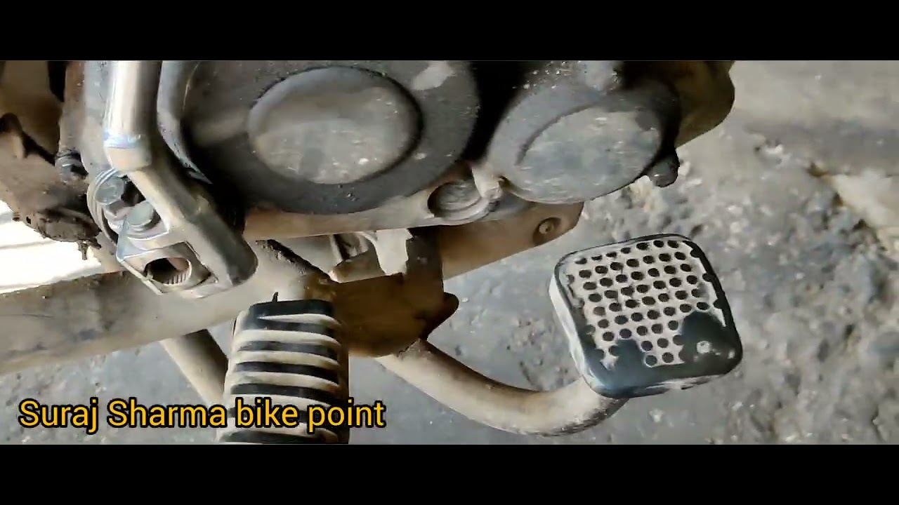 bajaj platina 125 kick spring problem solve. - YouTube