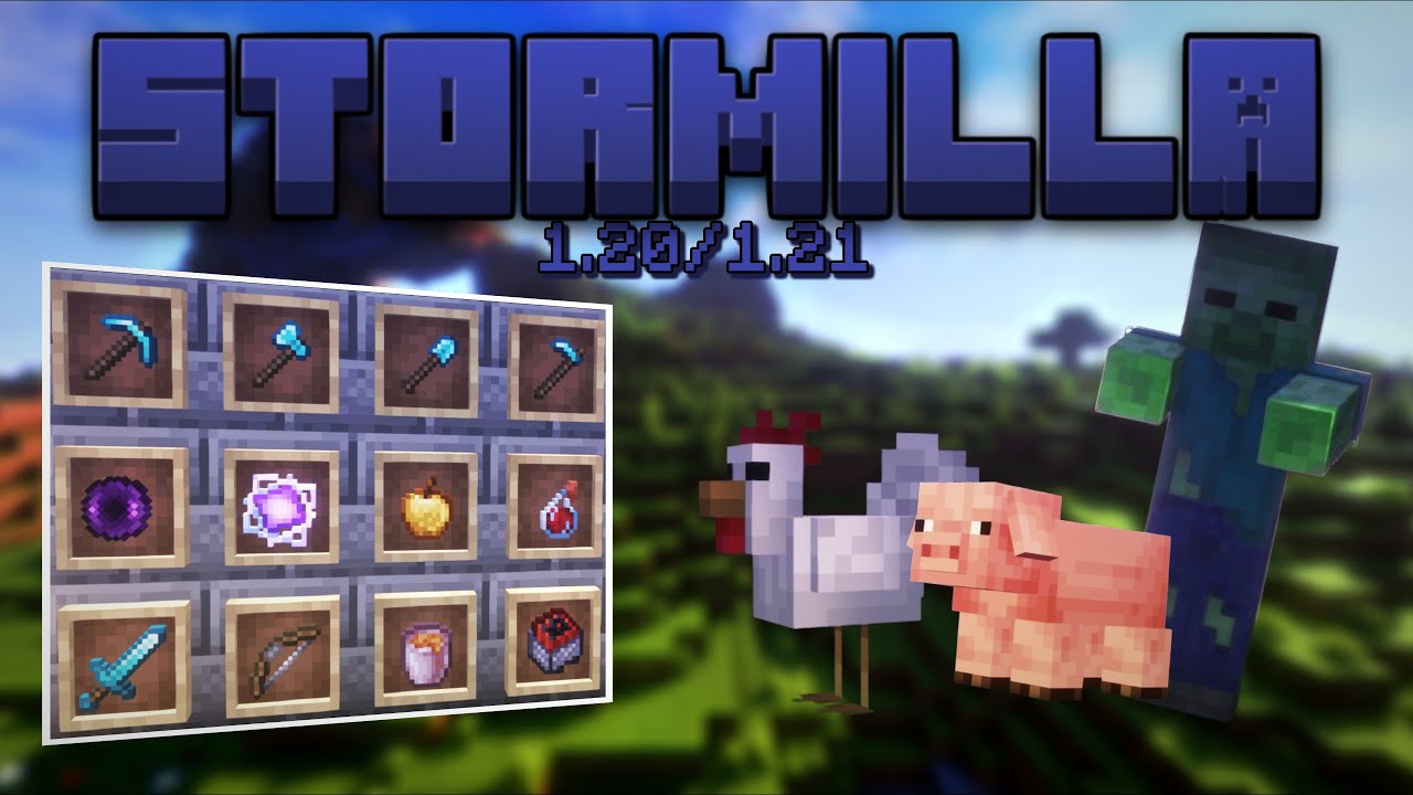 Minecraft Just Got a Major Upgrade – Stormilla Resource Pack (1.21 / 1.20) - YouTube