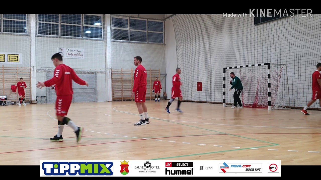 Veszprémni KKFT - Mezőkövesdi KC - bemelegítés (2020.02.25.) - YouTube