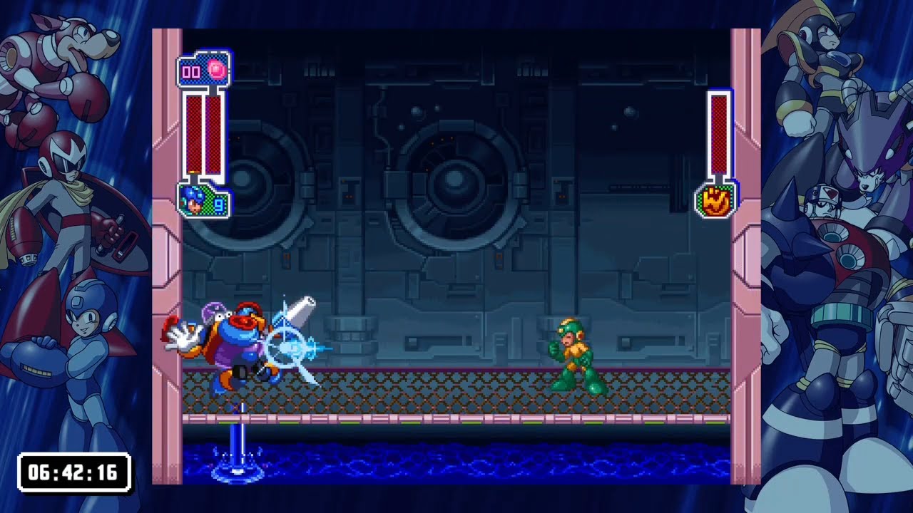 Mega Man 8 - Boss Rush - Gold - Mega Man Legacy Collection 2 - YouTube