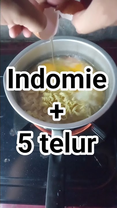 indomie 5 telur#mukbang #makan #food - YouTube